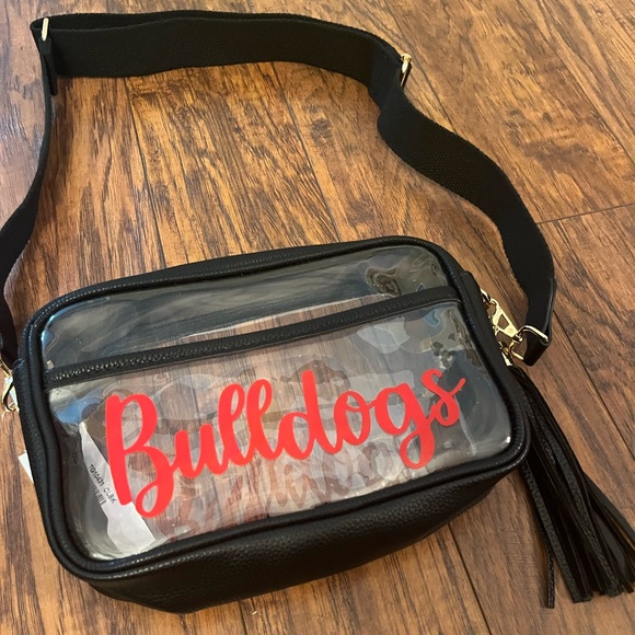 Bags | Clear Georgia Bulldogs Stadium Crossbody Bag | Poshmark